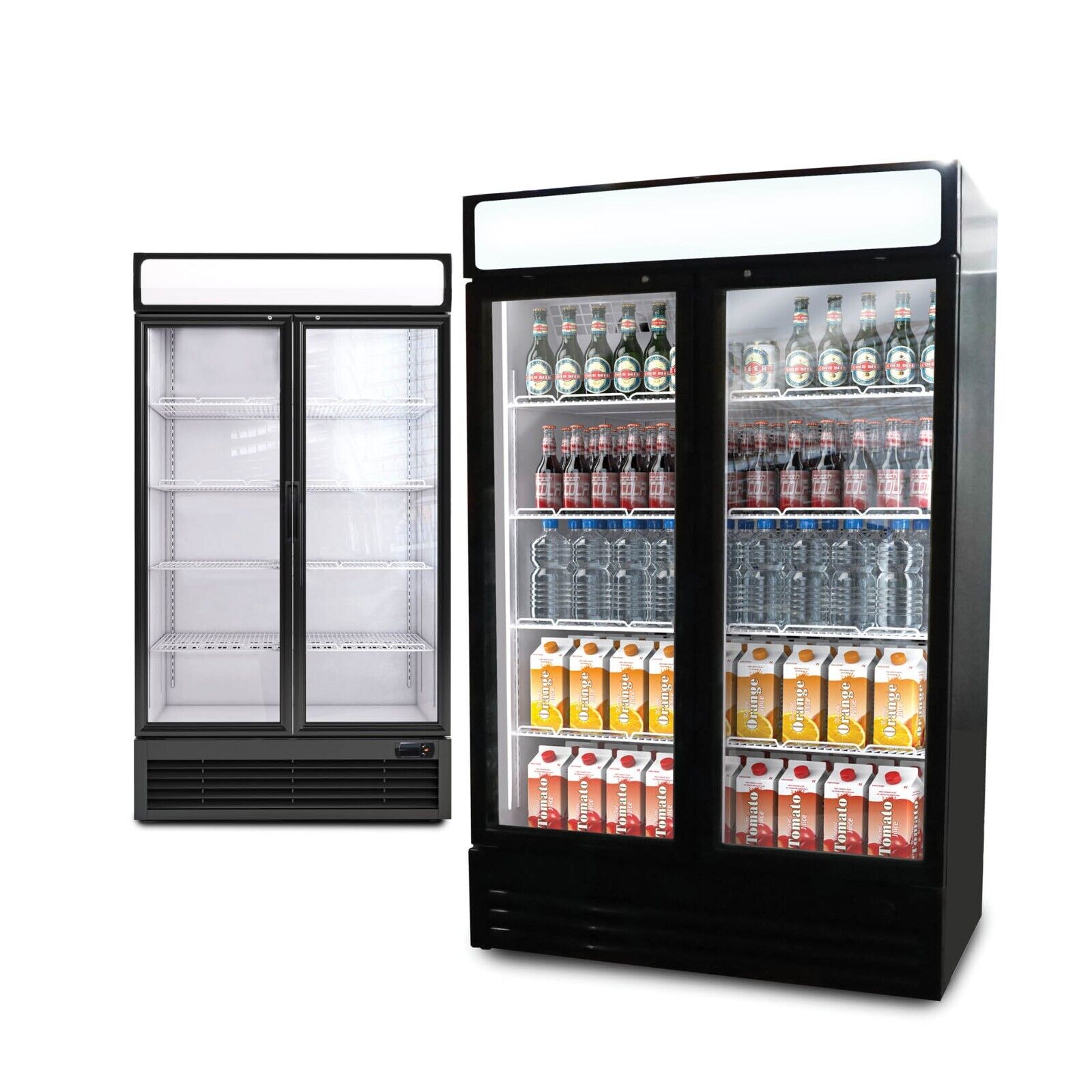 Double door showcase chiller – Alsafa Kitchen